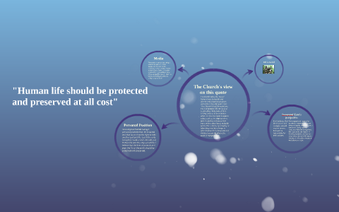 "Human life should be protected and preserved at all cost" by moe ek on ...