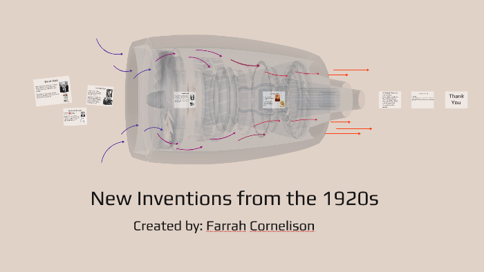 New Inventions from the 1920s by Farrah Cornelison on Prezi