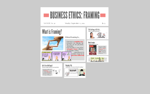BUSINESS ETHICS FRAMING by Samantha Perlman on Prezi