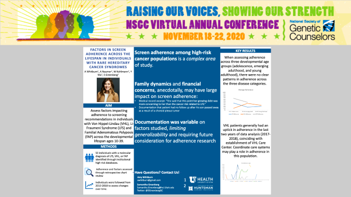 NSGC Poster Presentation by Amy Whitburn on Prezi