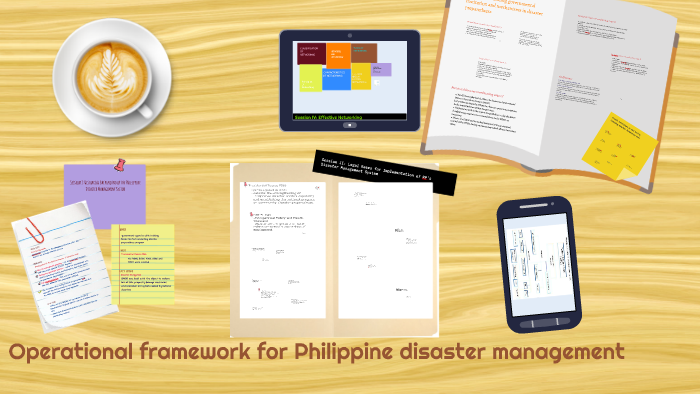 Operational Framework for Philippine Disaster Management by Ysa ...