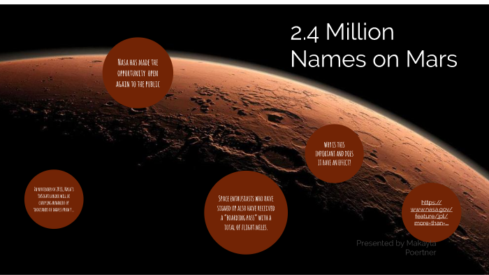 Mars Names by Makayla Poertner on Prezi