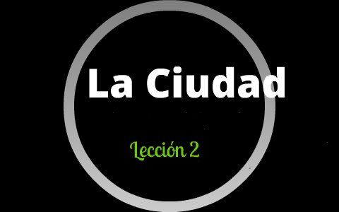 La Ciudad Vocabulary-Chapter 2 by michelle scharff on Prezi