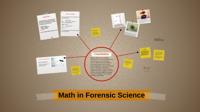 -Mathematics is used in forensic science to solve crime scen by nazaret ...