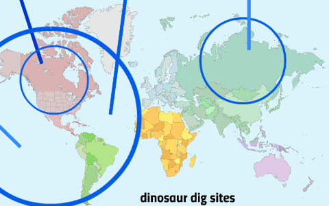 dinosaur dig sites by 心 意 on Prezi