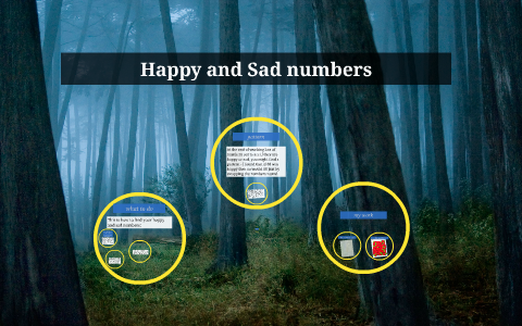 Happy and Sad numbers by Elissa Hawkins on Prezi