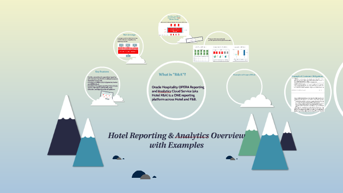 Hotel Reporting & Analytics Overview with Examples by Florina Voiteanu ...
