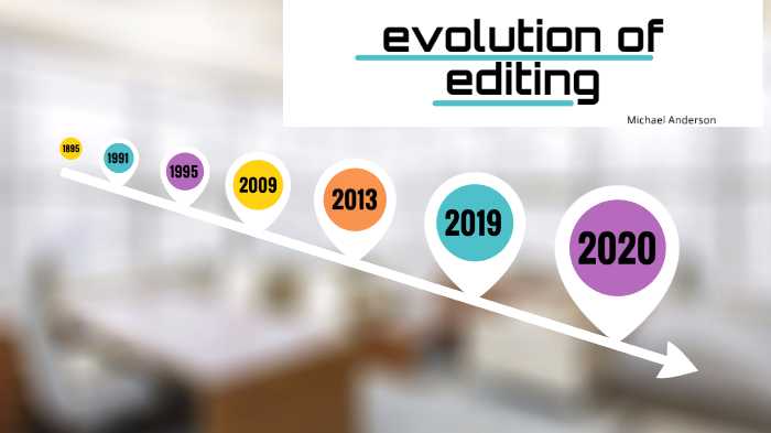 evolution of editing by michael anderson on Prezi