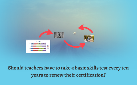 Should teachers have to take a basic skills test every ten y by Jarrod ...