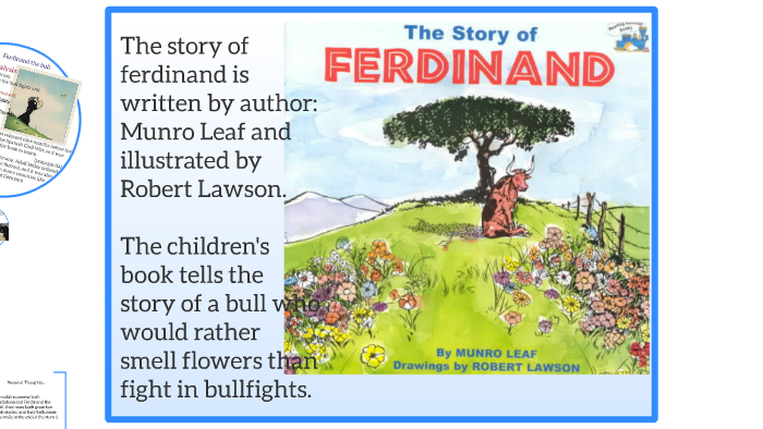The story of ferdinand.is the best known work written by Ame by ...
