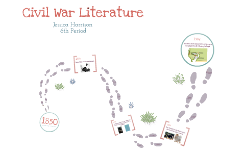 Civil War Literature Timeline by Jessica Harrison on Prezi