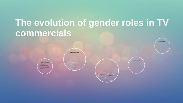 The evolution of gender roles in TV commercials by Anna Nielsen