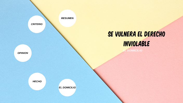 vulneracion del derecho inviolable by maria jose virguez valderrama on ...