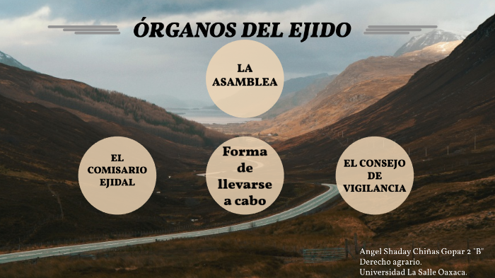 ÓRGANOS DEL EJIDO by Angel Shaday Chiñas Gopar on Prezi