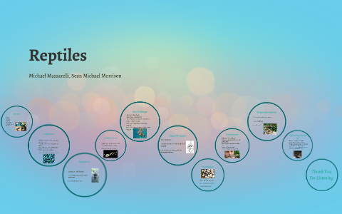 Reptiles by Mike Massarelli on Prezi