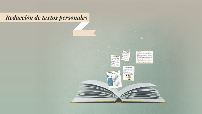 Redacción de textos personales by Denise Alatorre on Prezi