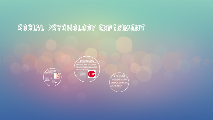 Social Psychology Experiment by Peter Pappas on Prezi