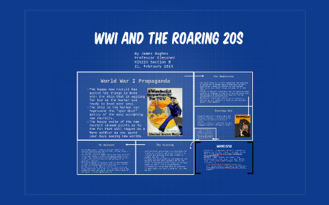 WWI and the Roaring 20s by James Hughes on Prezi