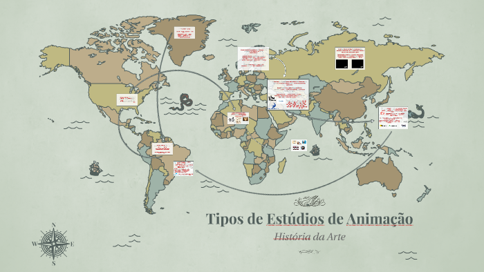 Tipos de Estúdios de Animação by Lika Maekawa