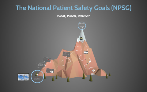 The National Patient Safety Goals (NPSG) by Chloe Clarke on Prezi