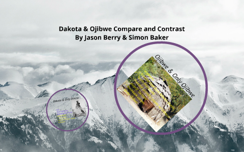 Dakota & Ojibwe Compare and Contrast by Simon Baker on Prezi