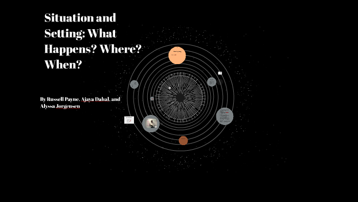 Situation and Setting: What Happens? Where? When? by Tim Allen on Prezi