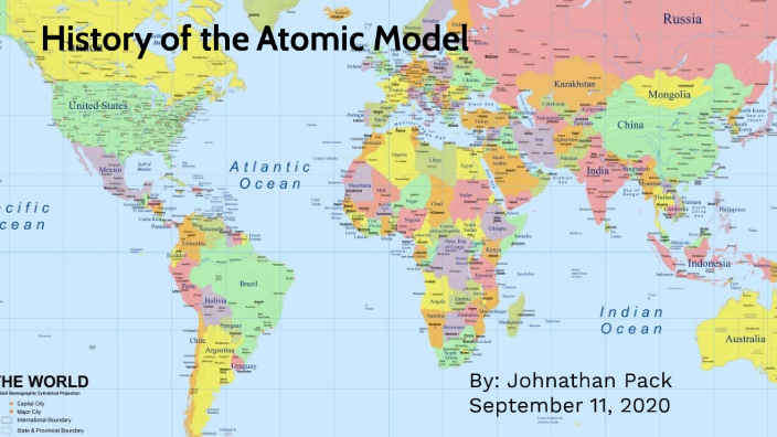History of the Atomic Model by Johnathan Pack on Prezi