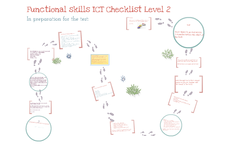 Functional skills ICT level 2 checklist by Jane Pinder on Prezi
