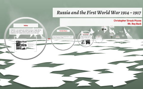 Russia and the First World War 1914 – 1917 by Christopher Straub on Prezi