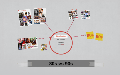 80s vs 90s by Tessa Vanstraelen