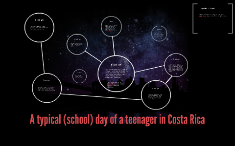 A typical day in the life of a teenager in Costa Rica by Gabrielle ...
