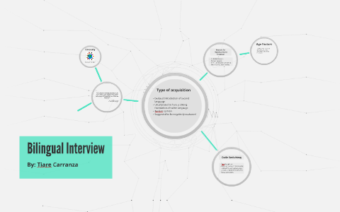 Bilingual Interview by Tiare Carranza on Prezi