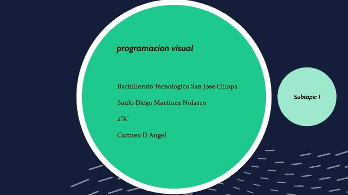 presentacion de programacion visual by saulo martinez on Prezi