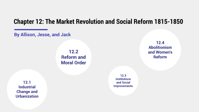 Chapter 12 The Market Revolution and Social Reform by Allison Lo on Prezi