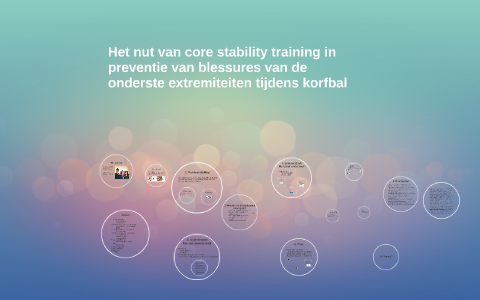 PO core stability by Bo Hendriks on Prezi