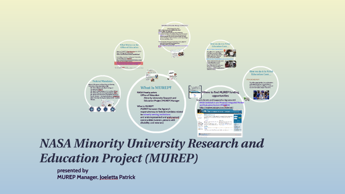 NASA Minority University Research and Education Project (MUREP) by ...