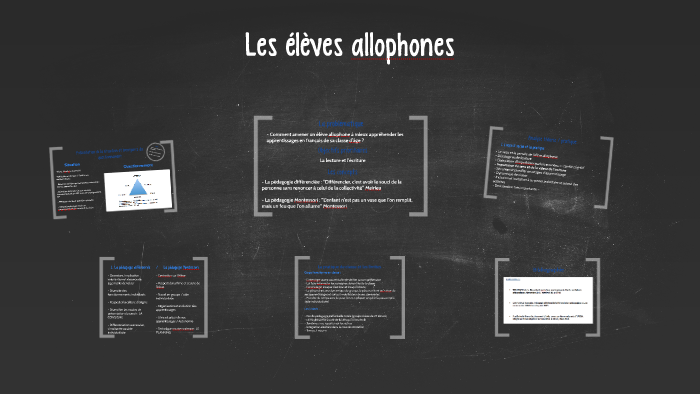 Les élèves allophones by Marine Gesbert on Prezi
