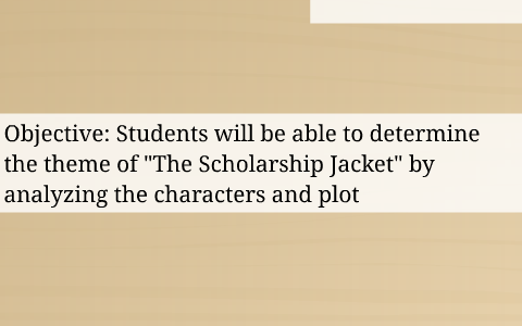 The Scholarship Jacket by Ana Morales on Prezi