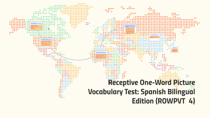Receptive One-Word Picture Vocabulary Test: Spanish Bilingua by Imani ...