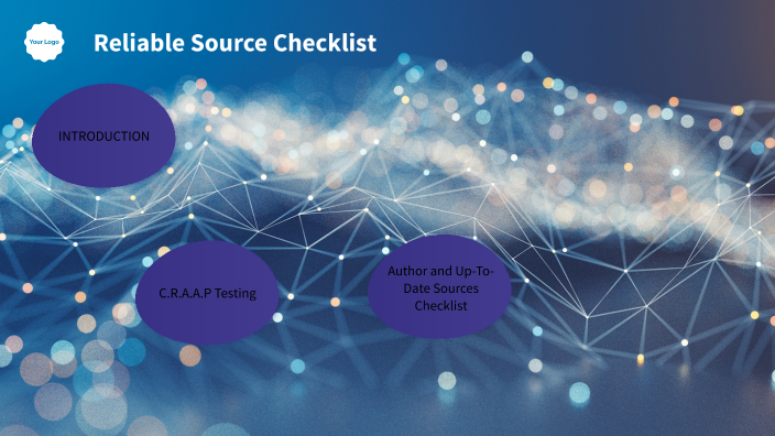 Reliable Source Checklist by Kavish Shah on Prezi