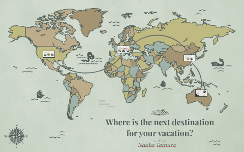 Where is the next destination? by Naoko Tamura