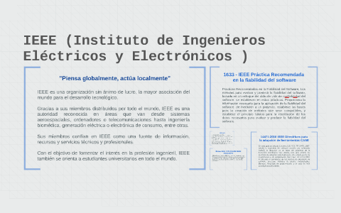 IEEE (Instituto de Ingenieros Eléctricos y Electrónicos ) by Adrián ...