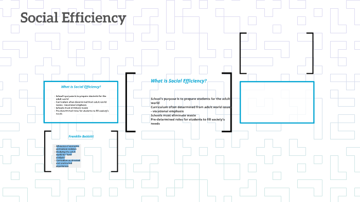 What is Social Efficiency? by austin cavazos on Prezi