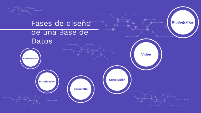 Fases de diseño de una Base de Datos by trabajo proyecto on Prezi
