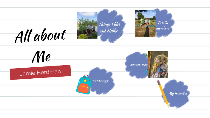 All about me by Jamie Herdman on Prezi