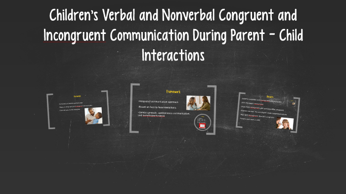 Children's Verbal and Nonverbal Congruent and Incongruent Co by Kayla ...