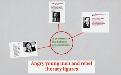 Angry young men and rebel literary figures by Alik Dukoyan