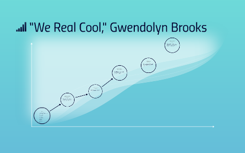 "We Real Cool," Gwendolyn Brooks by drew trefz