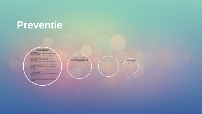 Preventie by Nathalie Knol on Prezi