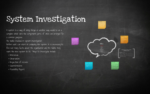 System Investigation by Katie Thomas on Prezi